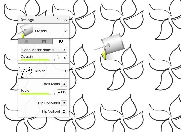 Pattern Fill - ArtRage